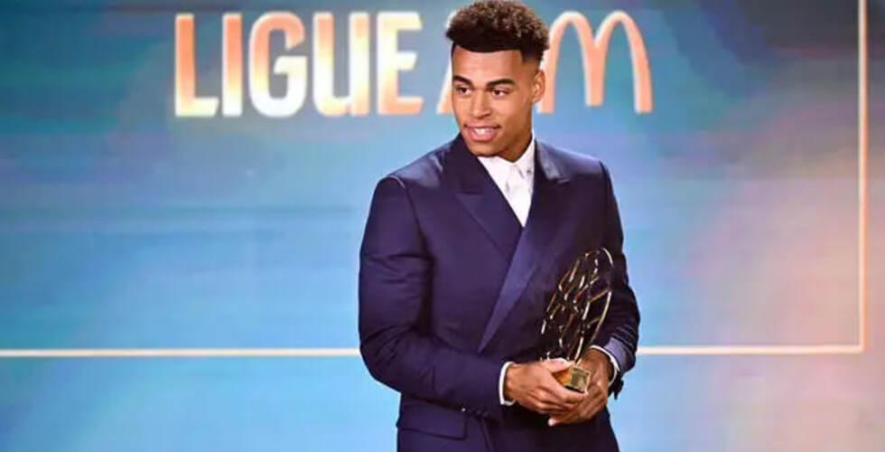 Désiré Doué crowned Ligue 1’s best young player ahead of Eliesse Ben ...