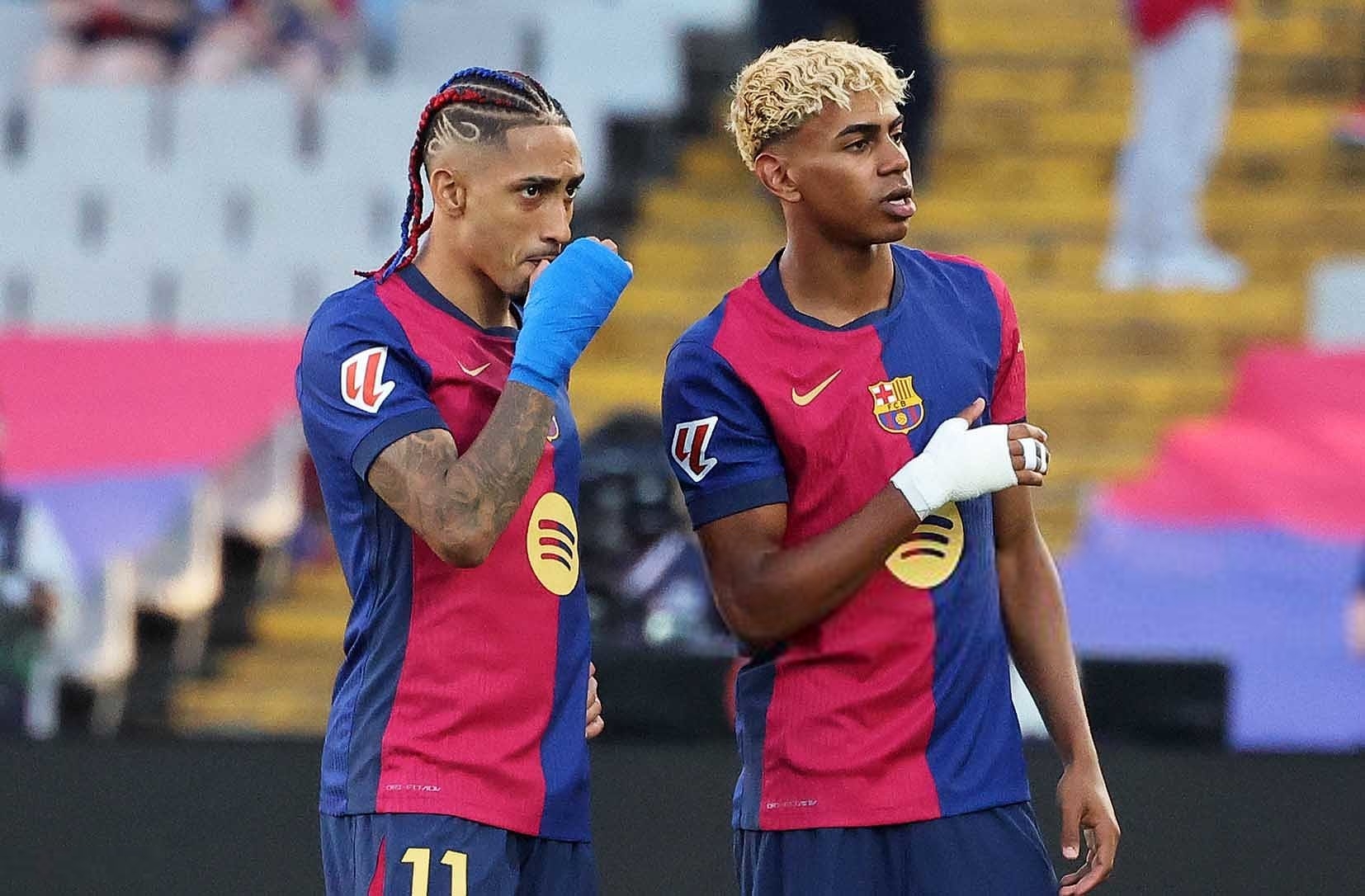 How Yamin Yamal reacted to Rafinha's contract renewal! - Foot Africa