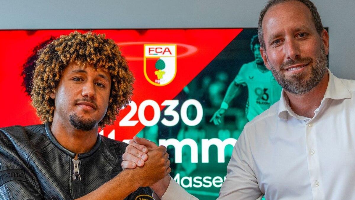 Official: Han-Noah Massengo is an Augsburg player - Foot Africa