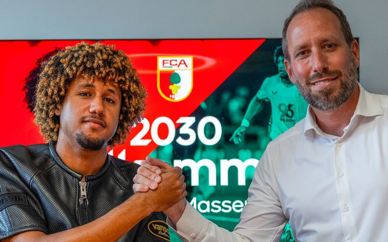 Official: Han-Noah Massengo is an Augsburg player - Foot Africa