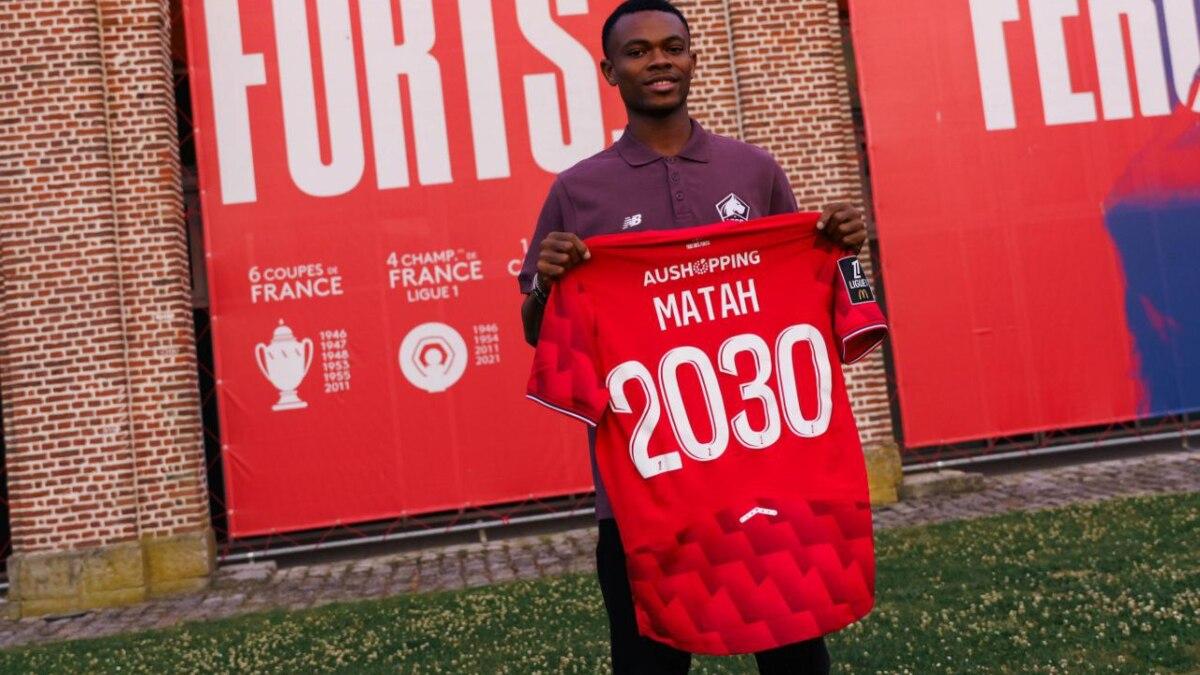 Officiel : Lille s'offre le talent camerounais Angel Yondjo Matah ...