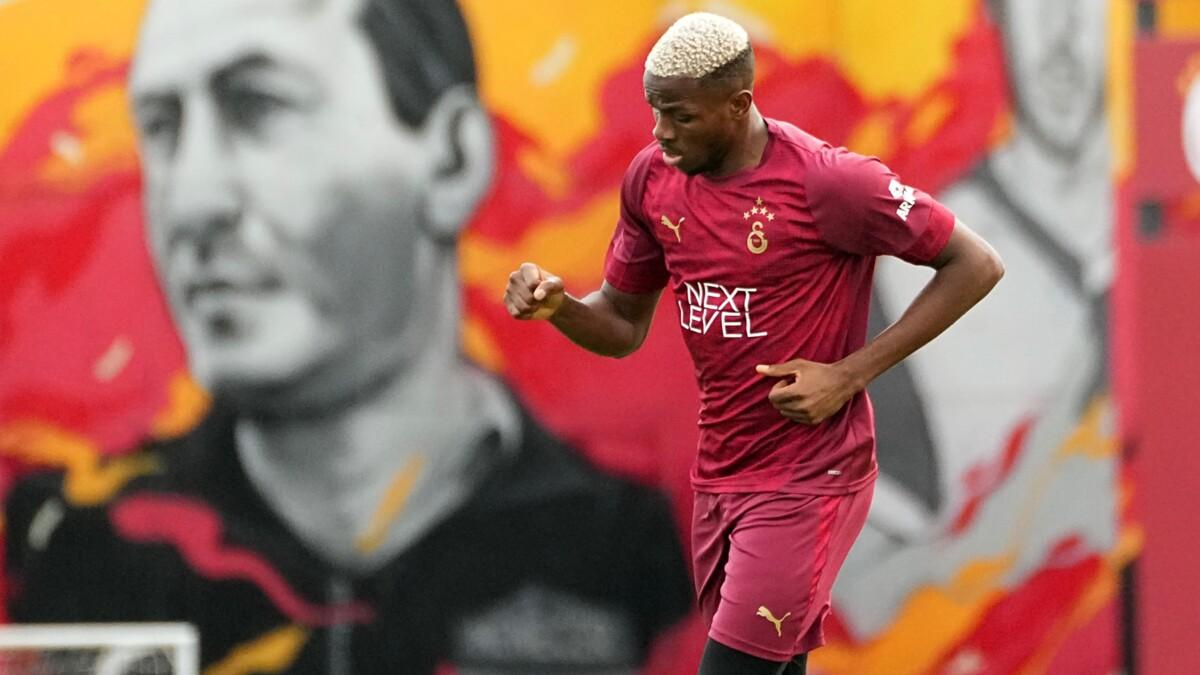 Galatasaray: Victor Osimhen officially begins training - Foot Africa
