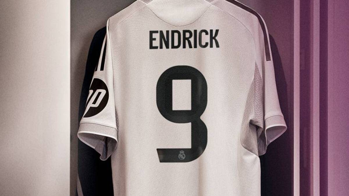 Real Madrid Reveal 2025/26 Squad Numbers - Endrick Takes Iconic No 9 ...