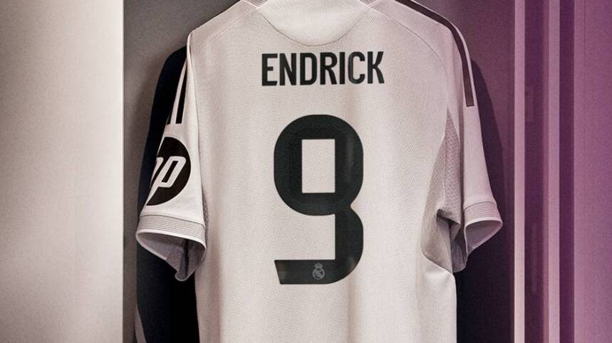 Real Madrid Reveal 2025/26 Squad Numbers - Endrick Takes Iconic No 9 ...