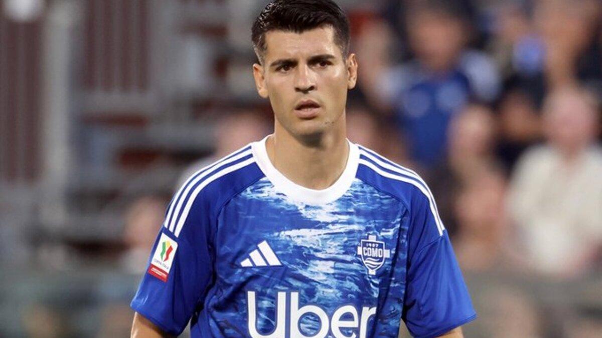 Alvaro Morata makes his debut with Como 1907 - Foot Africa