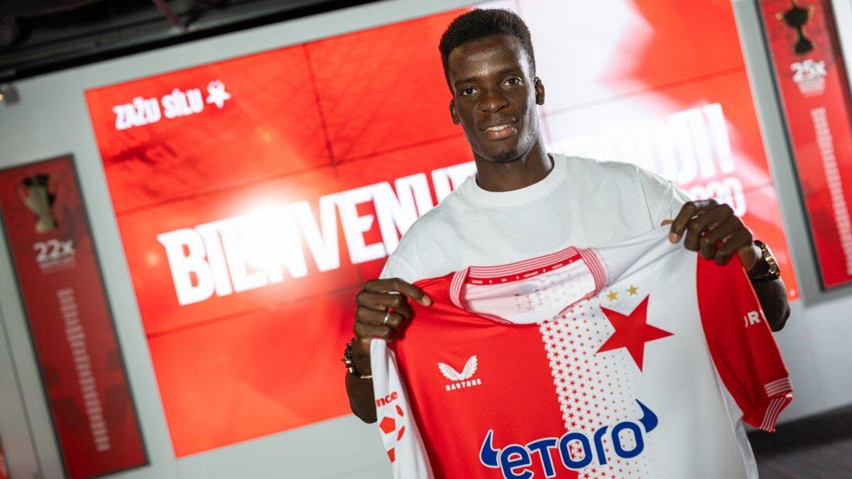 Official: Youssoupha Mbodji signs for Slavia Prague from Jihlava - Foot ...