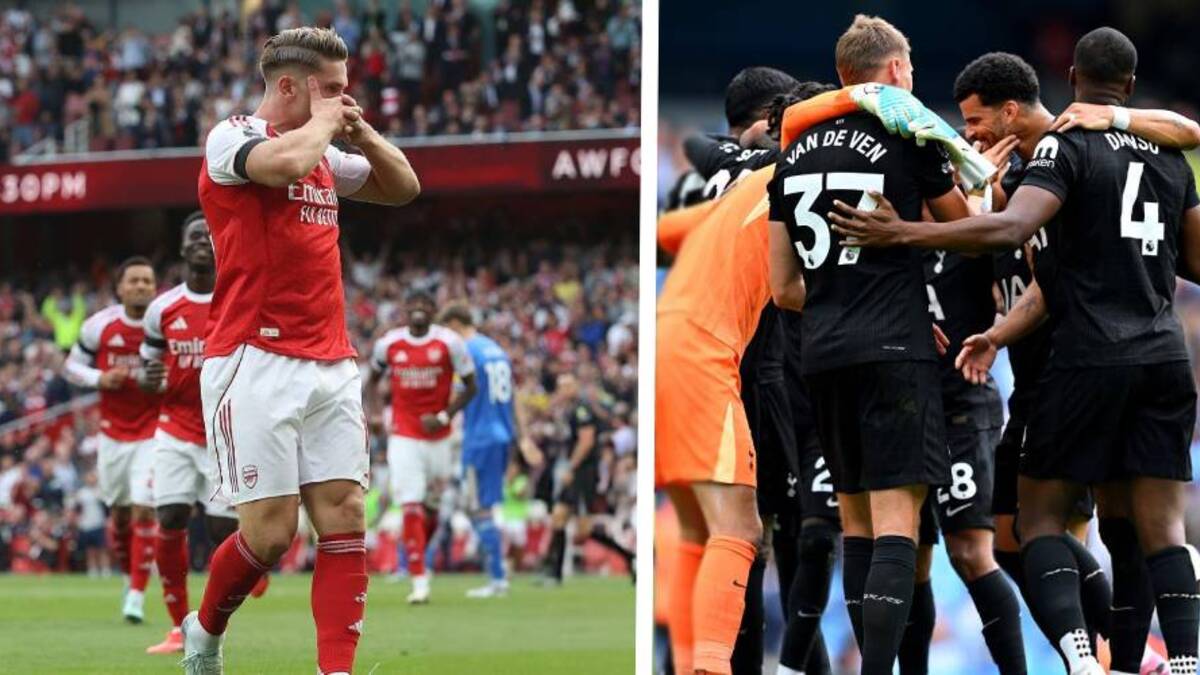 Current English Premier League Standings: Arsenal & Tottenham Set Early ...