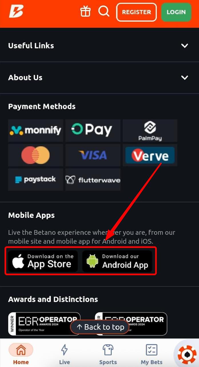 Betano App Download on Android and iOS - Features & Bonuses