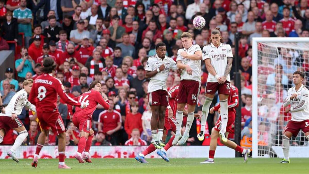 (Vidéo) Le coup de canon de 32 mètres de Szoboszlai propulse Liverpool ...