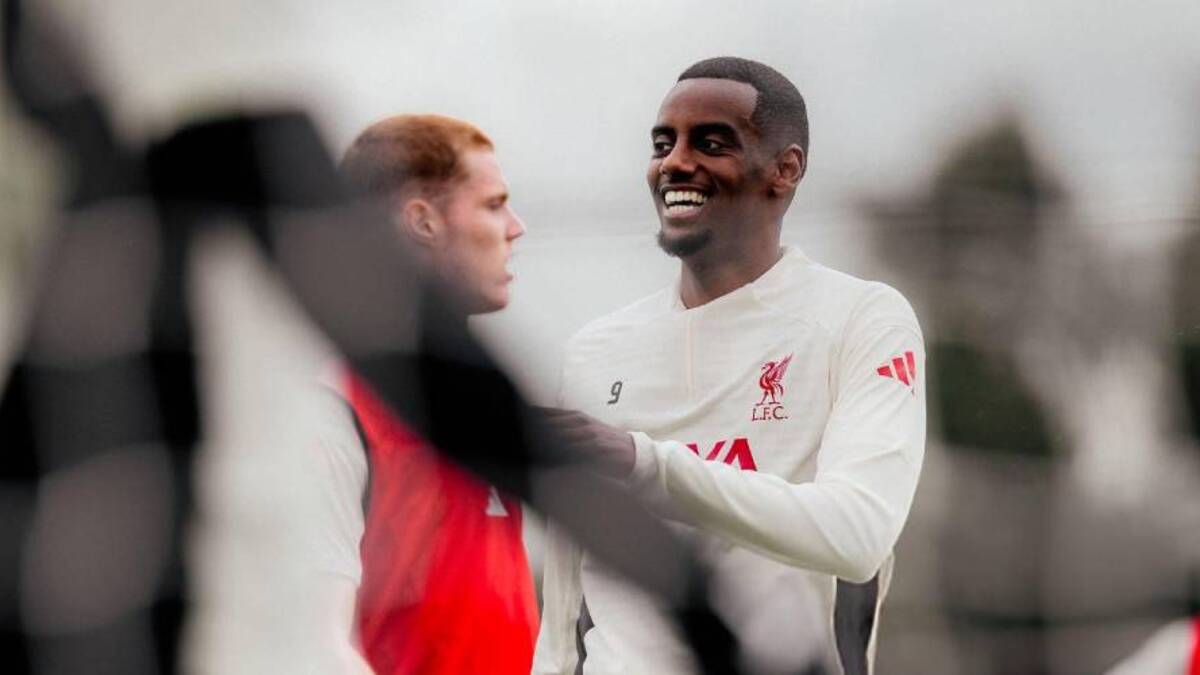 Alexander Isak Makes First Liverpool Training Appearance - Foot Africa