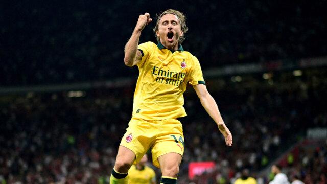 (Video) Modric Scores First AC Milan Goal at 40, Enters Serie A Record ...