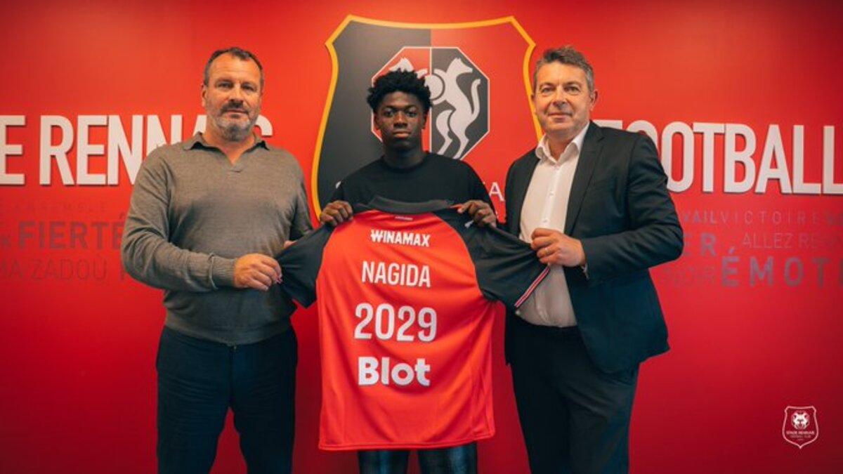 Mahamadou Nagida extends his contract with Stade Rennais until 2029 ...