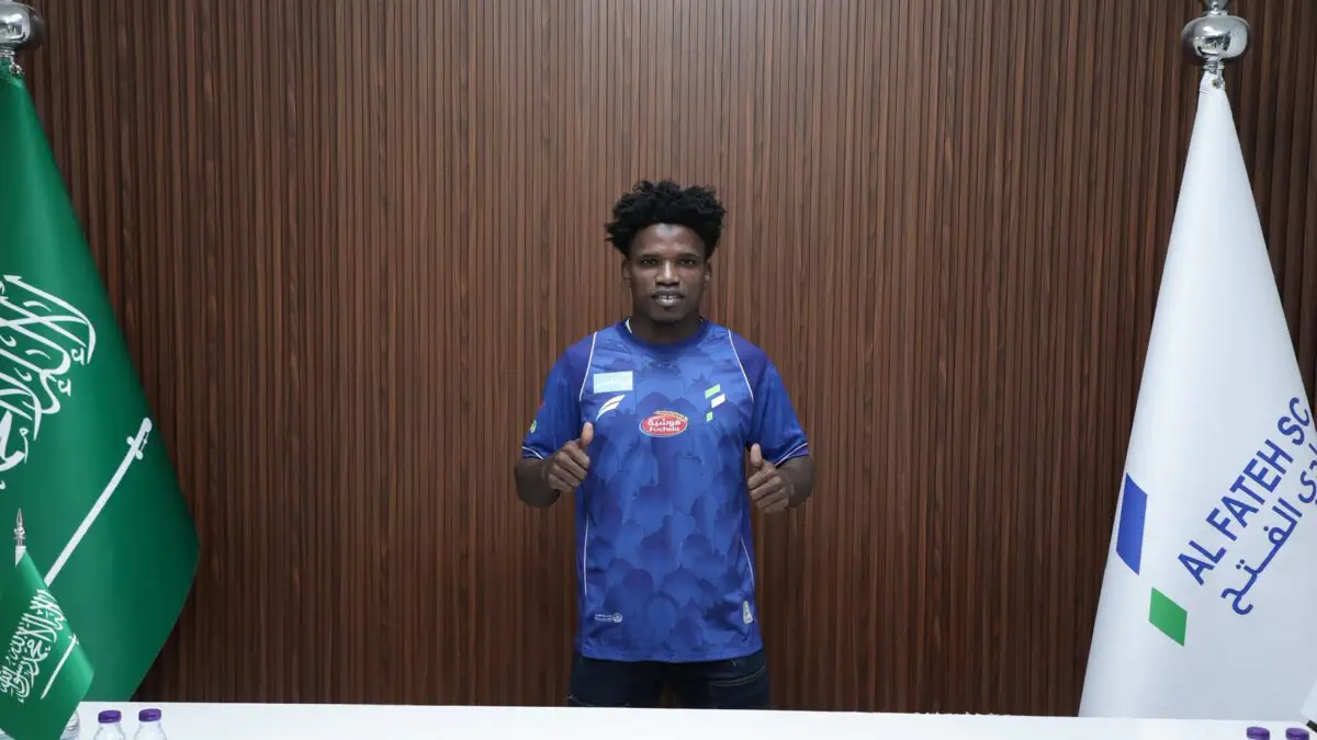 Interview with Alidou Tadjou, new Al Fateh FC player - Foot Africa