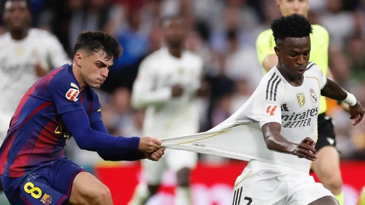 Clásico: Vinícius also clashed with Pedri and Ferran Torres - Foot Africa