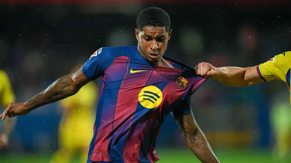 Marcus Rashford leaves Barcelona - Foot Africa