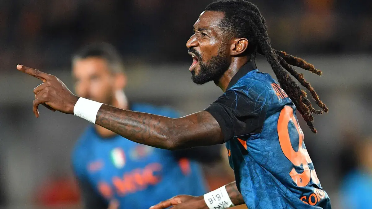 Naples : Zambo Anguissa, le héro face à Lecce - Foot Africa