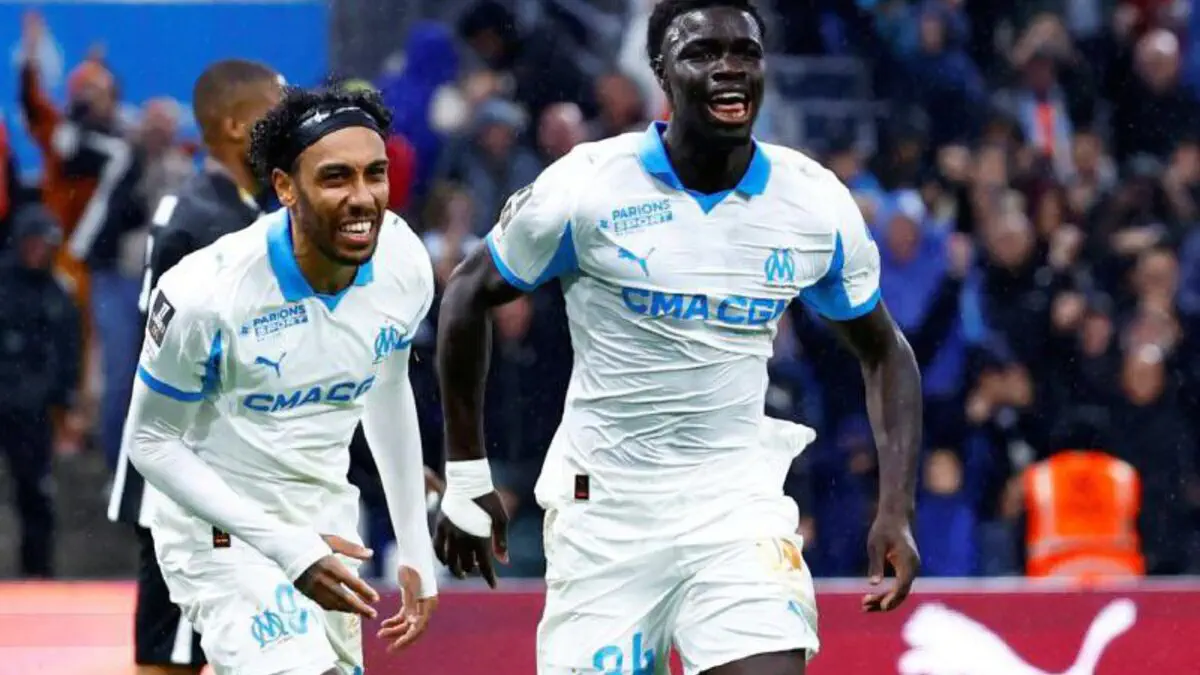 OM : Roberto De Zerbi compte associer un jeune à Aubameyang en attaque ...