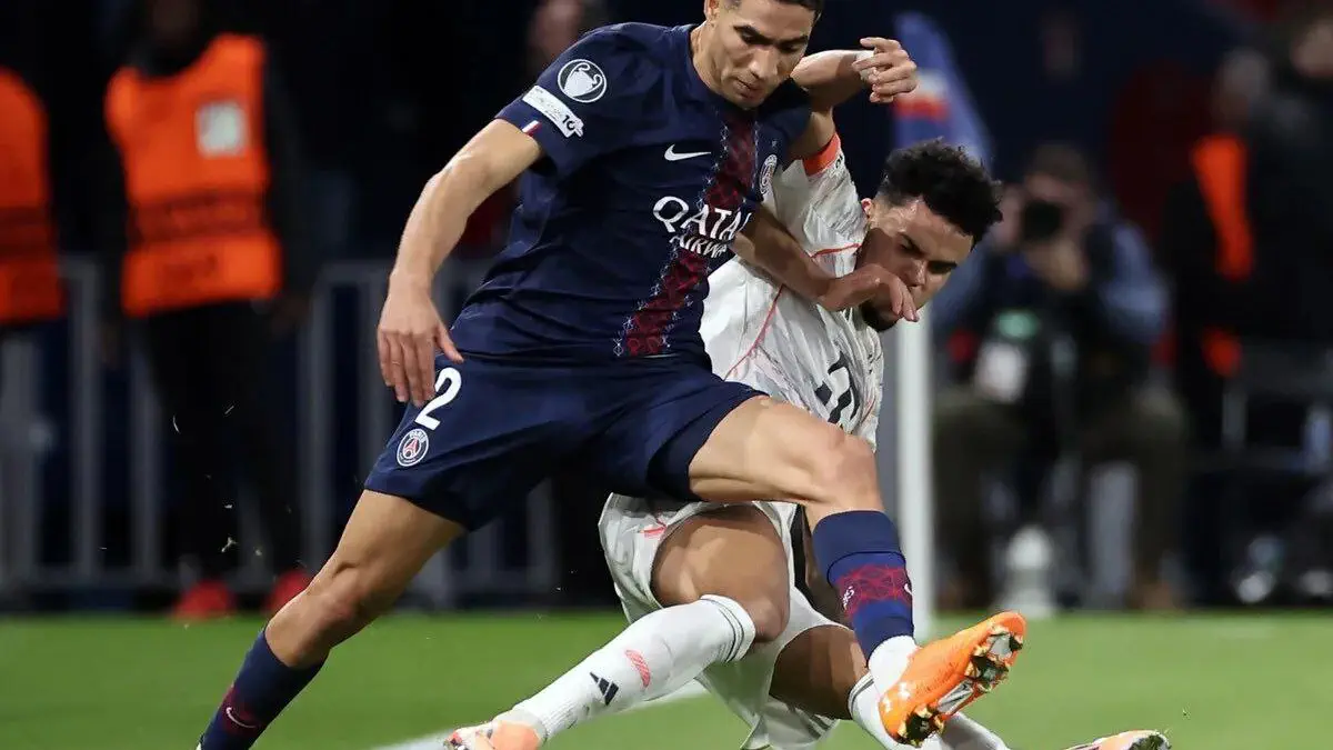 PSG: Luis Diaz speaks out after injuring Achraf Hakimi - Foot Africa