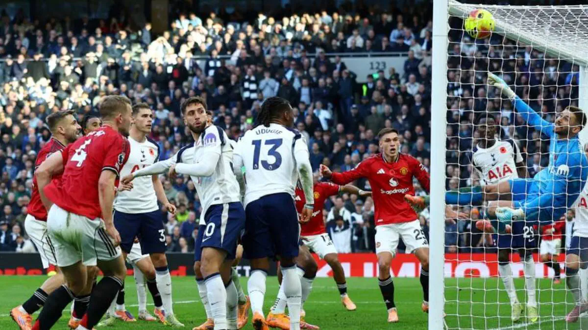 (Video) Tottenham 2-2 Manchester United: De Ligt’s stoppage time header ...