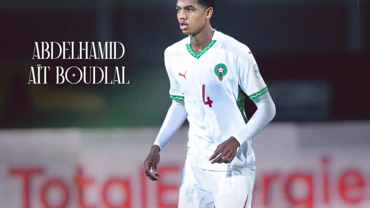 Morocco: Abdelhamid Aït Boudlal called up to replace Nayef Aguerd ...