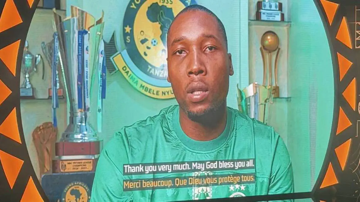 (Video) CAF names Clement Mzize as 2025 Goal of the Year winner - Foot ...