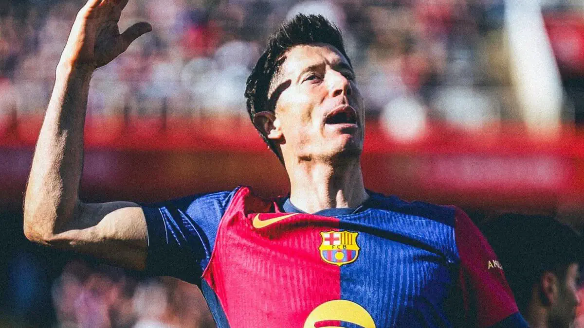 FC Barcelone : Robert Lewandowski très ému après son but au Camp Nou ...