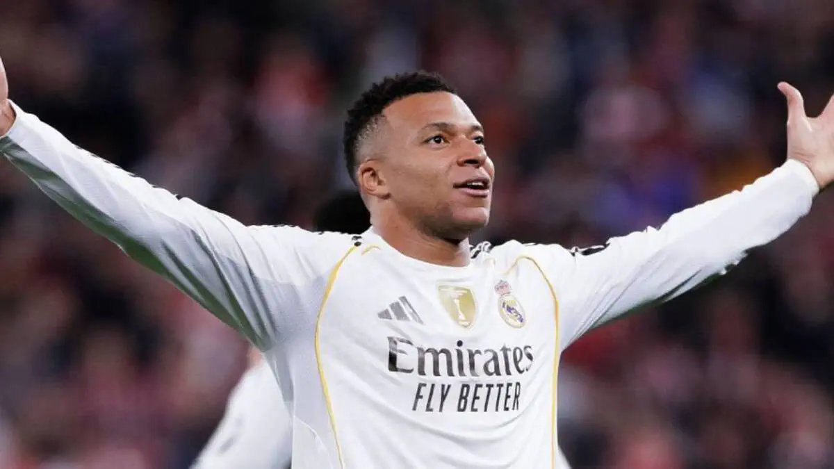 (Video) Kylian Mbappe scores twice & assists in Real Madrid’s 3-0 win ...