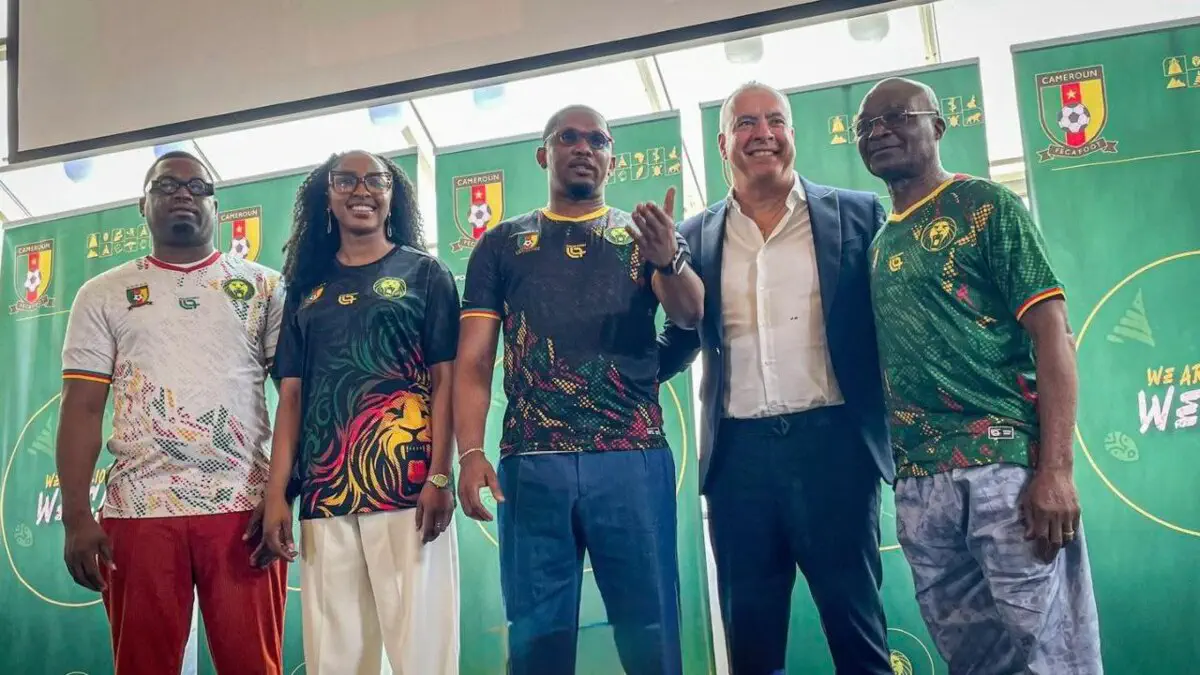 Cameroun : Les nouveaux maillots pour la CAN 2025 divisent - Foot Africa