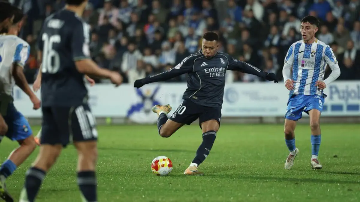 Copa del Rey: Led by Mbappé, Real Madrid edge past third-division ...