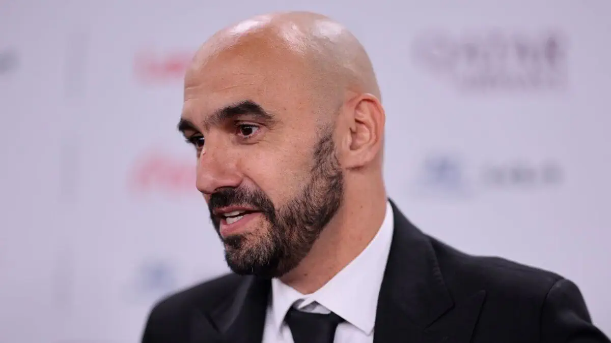 CAN 2025: Walid Regragui's first words after Morocco's victory - Foot ...