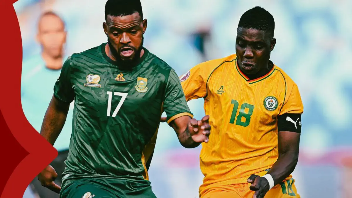 CAN 2025 - Zimbabwe vs Afrique du Sud : Les Bafana Bafana qualifiés à ...