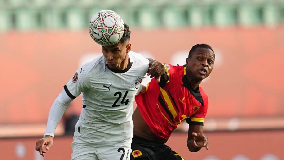 Egypt and Angola level 0–0 at halftime in AFCON 2025 Group B clash ...