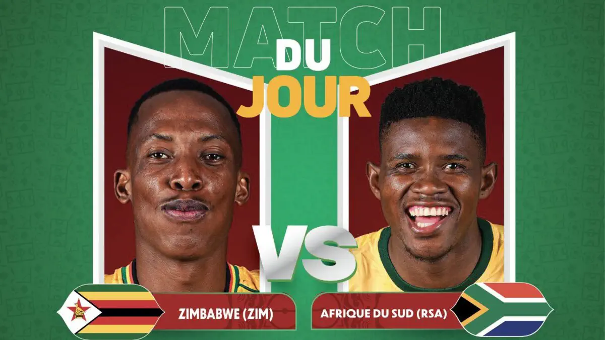 CAN 2025 : Heure et chaines pour suivre Zimbabwe vs Afrique du Sud ...