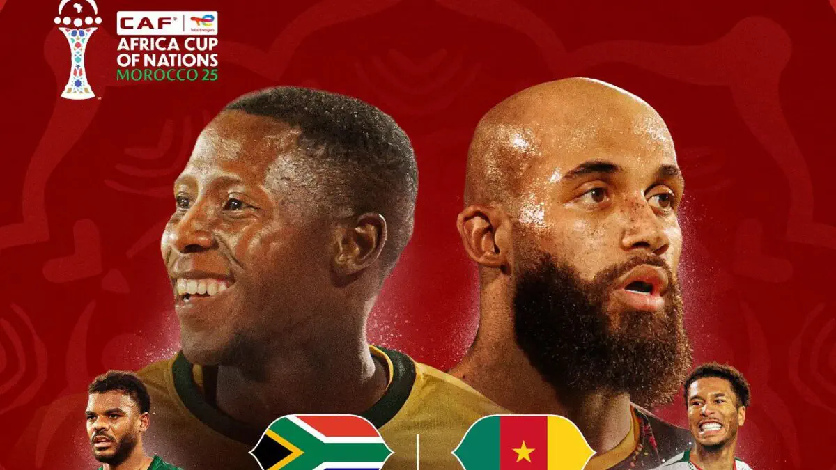 CAN 2025: Channels to watch South Africa vs Cameroon - Foot Africa