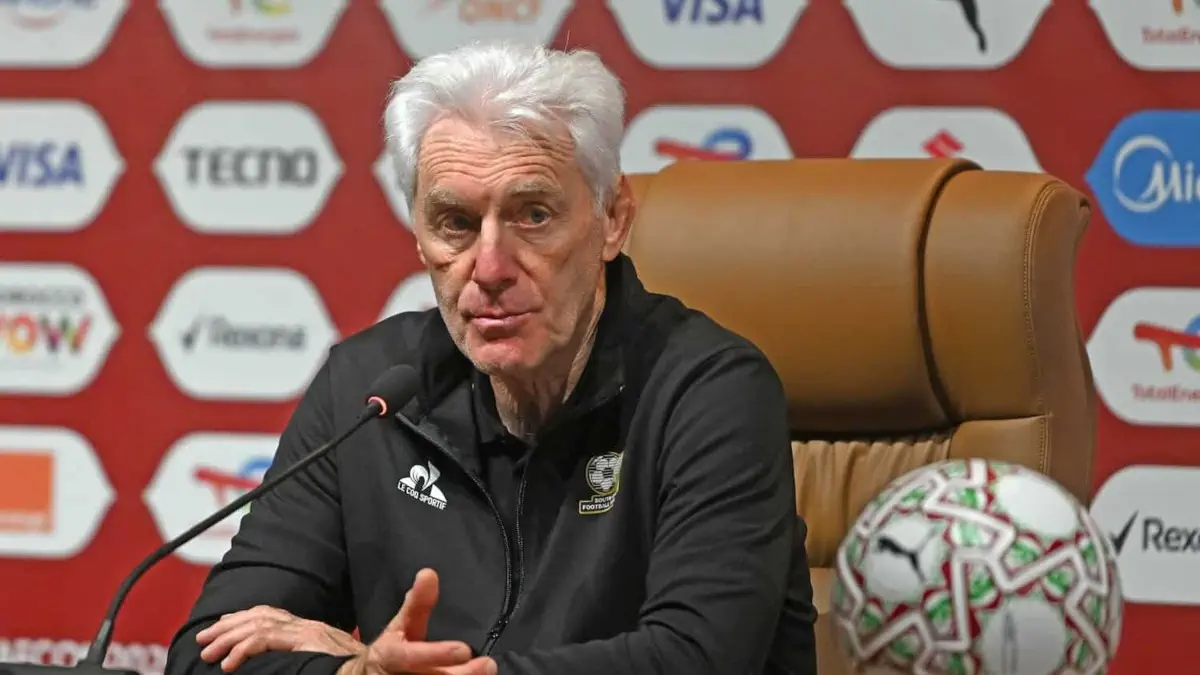 Hugo Broos mum on tactical gamble after Bafana AFCON exit - Foot Africa