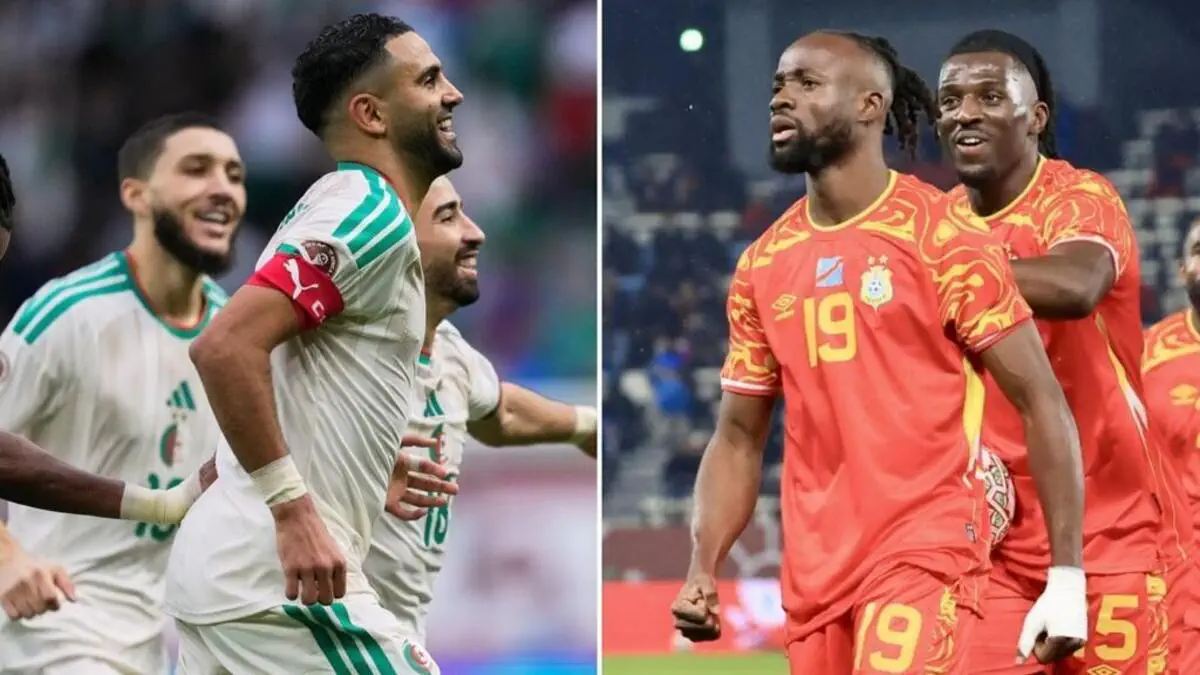 CAN 2025 – Round of 16 / Algeria vs DR Congo: history of their ...