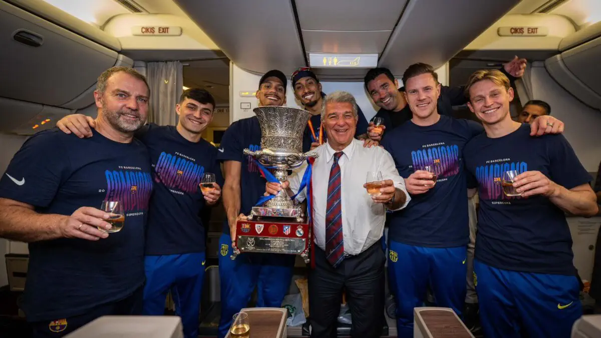 Clasico: Joan Laporta takes a swipe at Real Madrid after Barça's Super ...