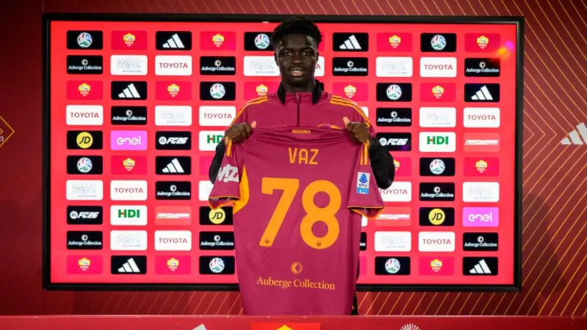 Robinio Vaz signs with AS Roma - Foot Africa