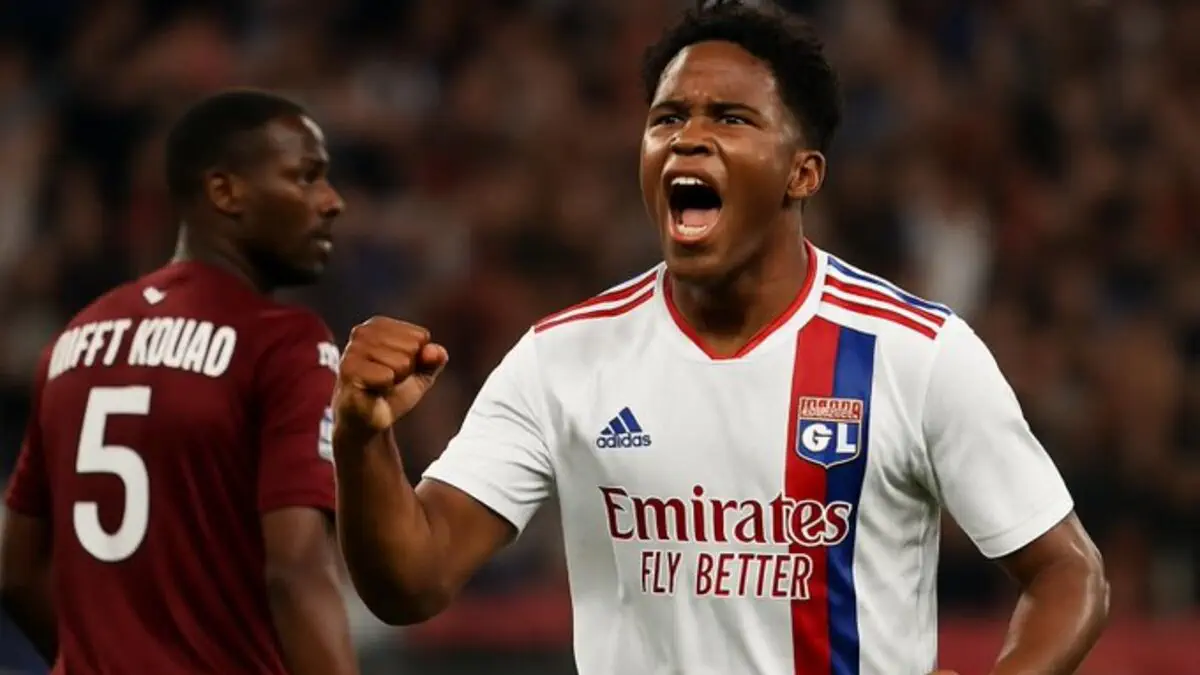 Endrick shines at OL: Already a hat-trick in Ligue 1 - Foot Africa