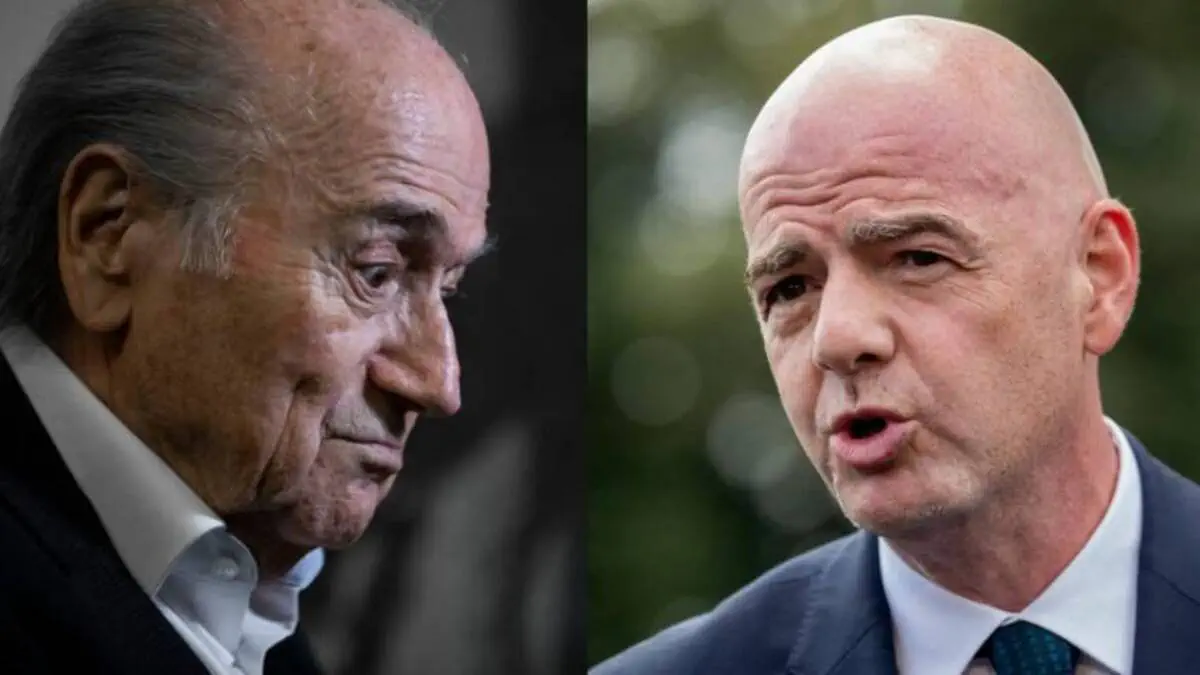 Blatter calls on fans to boycott the 2026 World Cup, Infantino responds ...