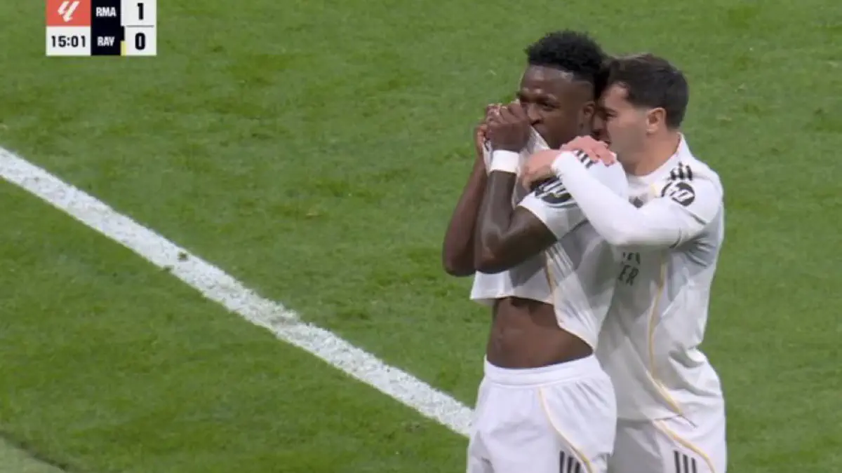 Video: Vincius Jr's stunning goal against Rayo Vallecano - Foot Africa