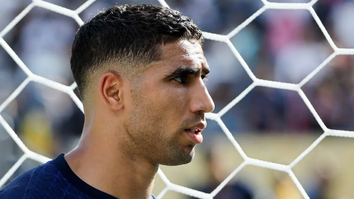 Real Madrid hopes for the return of Moroccan right-back Achraf Hakimi ...