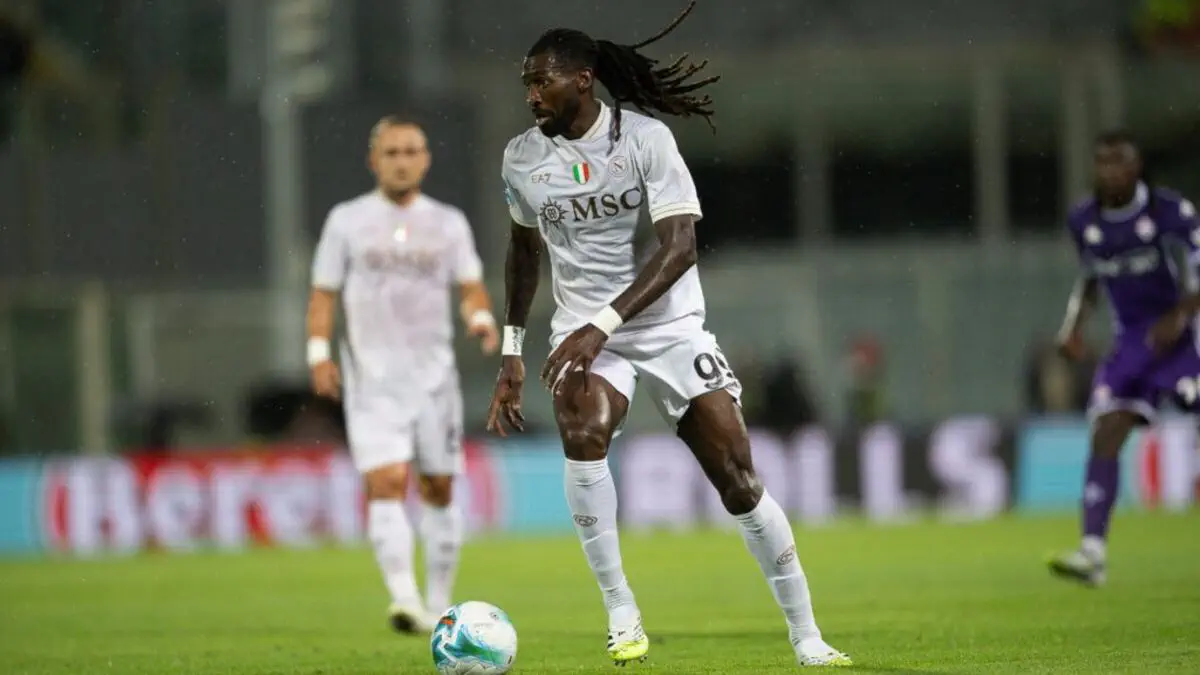 A complicated injury sidelines Anguissa from Napoli and Cameroon - Foot ...