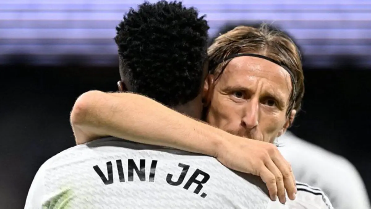 Real Madrid: Vinicius pays a heartfelt tribute to Luka Modric - Foot Africa