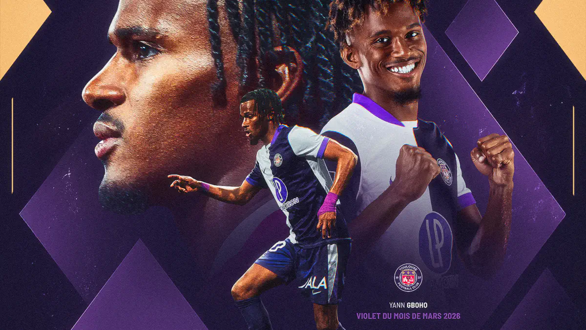 Ligue 1 : Yann Gboho sacré meilleur joueur du mois de Toulouse FC ...