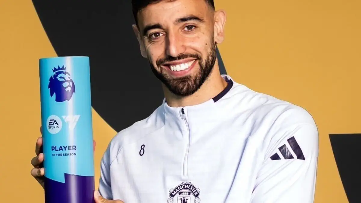 Premier League: Bruno Fernandes named 2025-2026 player of the season ...