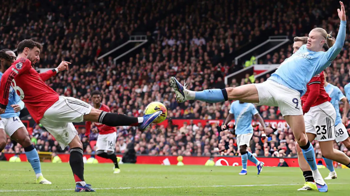 La royauté de Manchester : Haaland décroche le Soulier d'Or mais Bruno ...