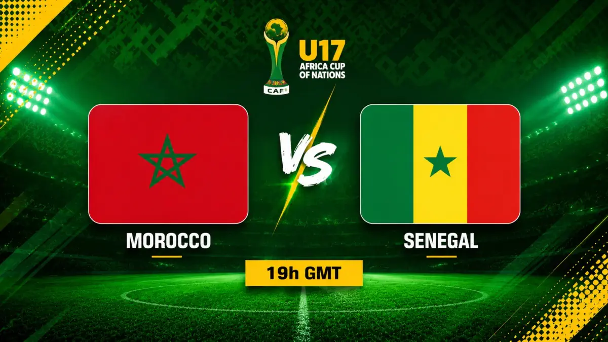 CAN U17: Follow Morocco–Senegal live on Foot Africa! - Foot Africa