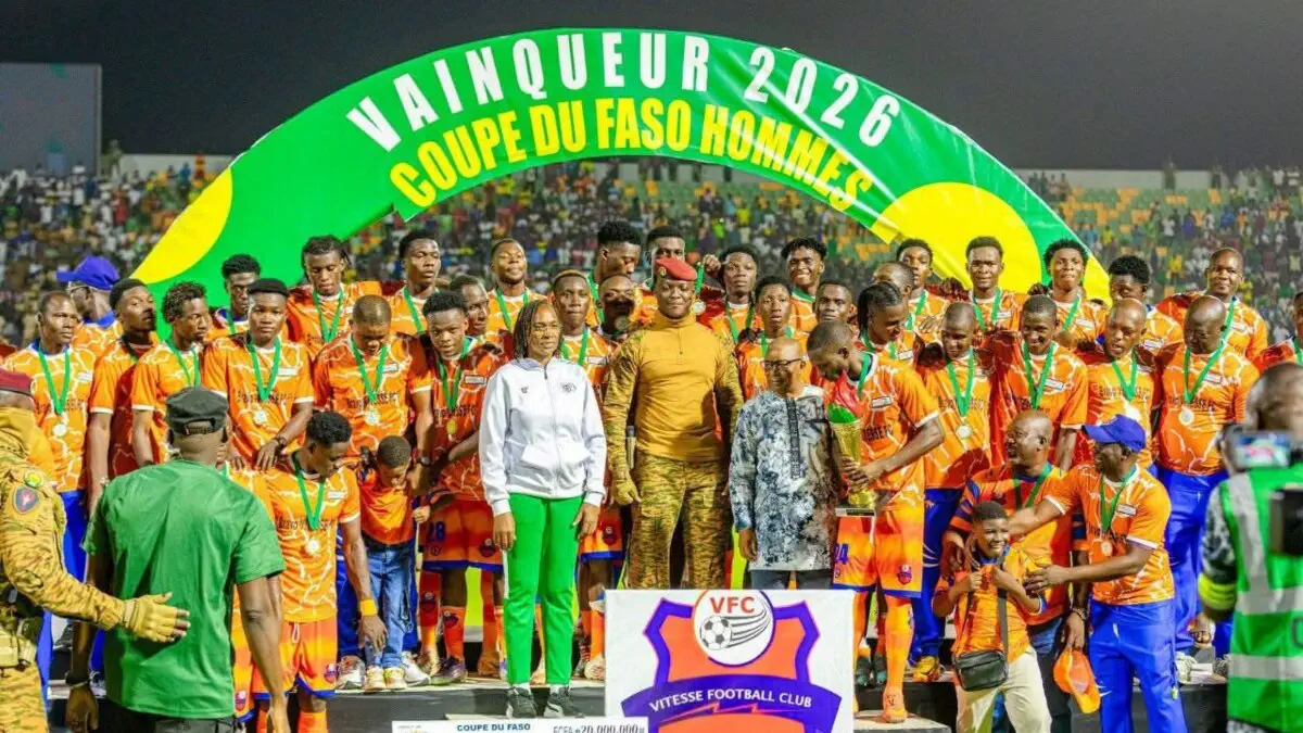 Burkina Faso: Vitesse club makes history and lifts its first Faso Cup ...