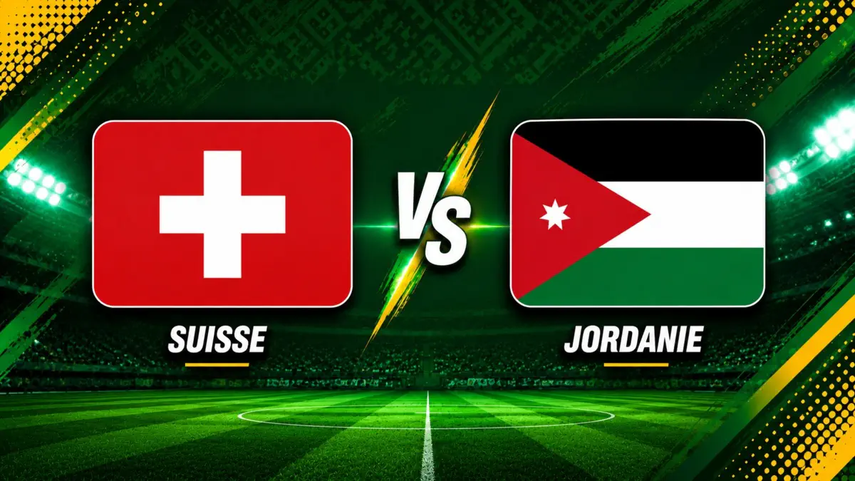 Switzerland vs Jordan: date, time and live broadcast channels - Foot Africa